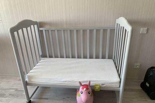 Кроватка детская Антел Алита-2 с матрасом