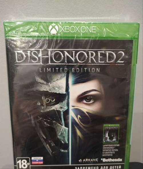 Dishonored 2 limited edition xbox one