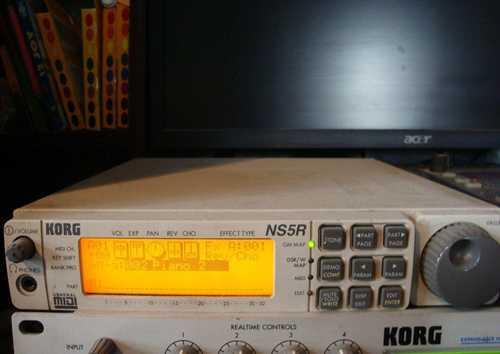 Korg NS5R звуковой midi модуль, синтезатор
