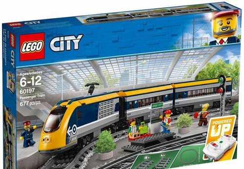 Lego City 60197 Пассажирский поезд