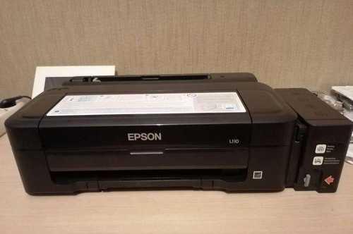 Принтер струйный Epson L 110 с снпч