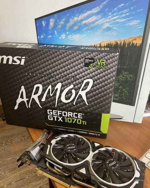 Видеокарта msi geforce gtx 1070ti 8gb