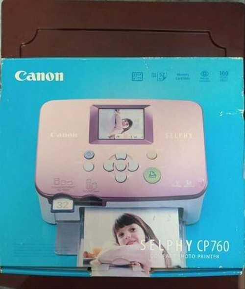 Принтер Canon Selphy CP760