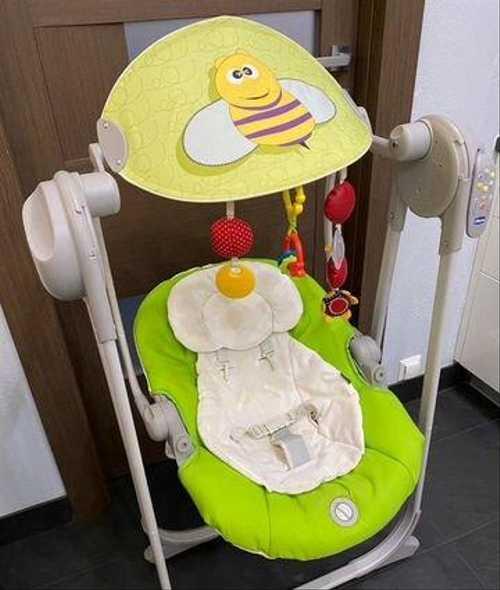Детские электронные качели Chicco Polly Swing Up