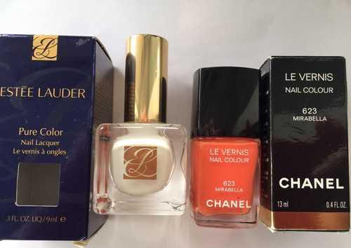 Лаки Chanel, Estee Lauder