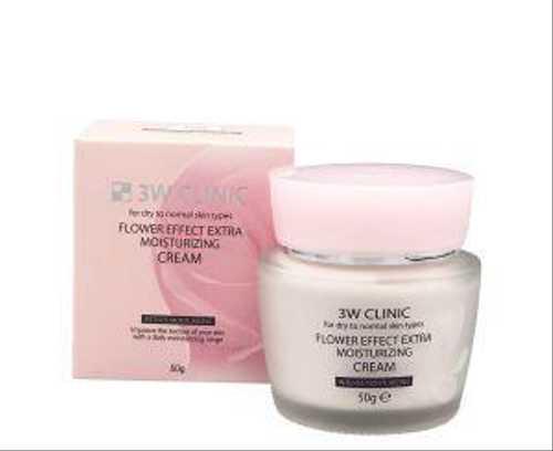 3W clinic Flower Effect Extra Moisturizing Cream У