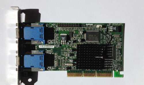 Видеокарта AGP Matrox G45+