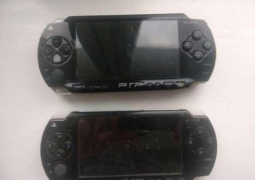 Две Sony PSP (PlayStation Portable)