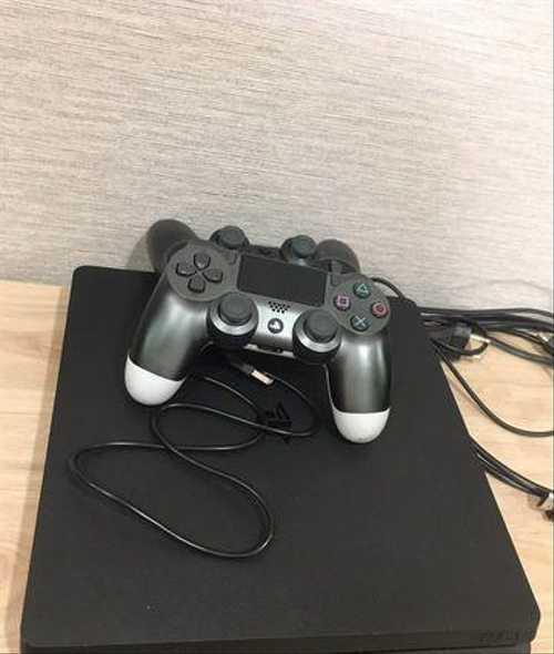 Sony PS4 Slim 1тб прошитая 6.72 с играми