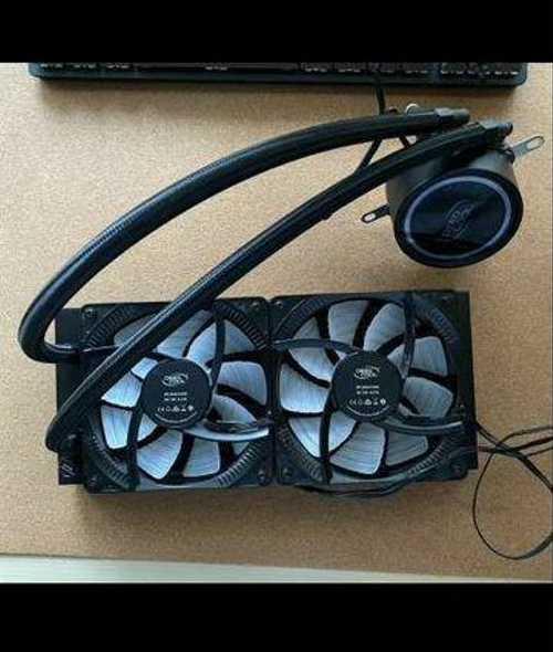 Водянка Deepcool gammax l240 v2 сво для процессора