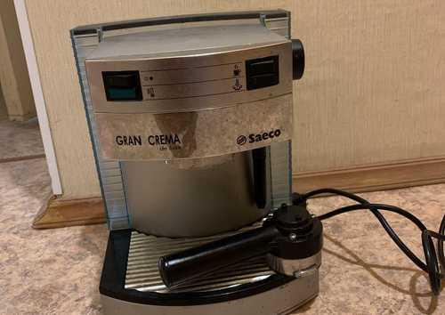 Кофеварка Saeco Gran Crema неисправна, на запчасти