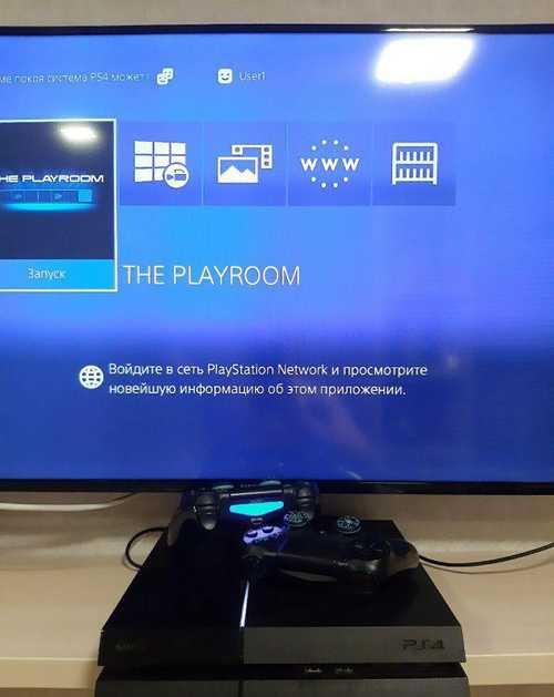 Sony PS4(500Gb) +2 джостика
