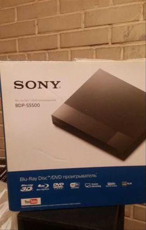 Видеоплеер Blu-ray Sony BDP-S5500