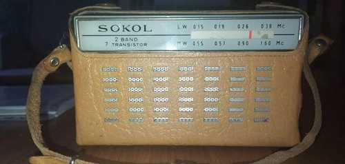 Радиоприемник Сокол СССР 1969 г
