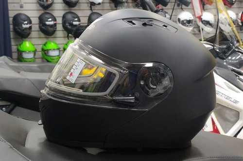 Снегоходный шлем модуляр с подогревом vega-XL