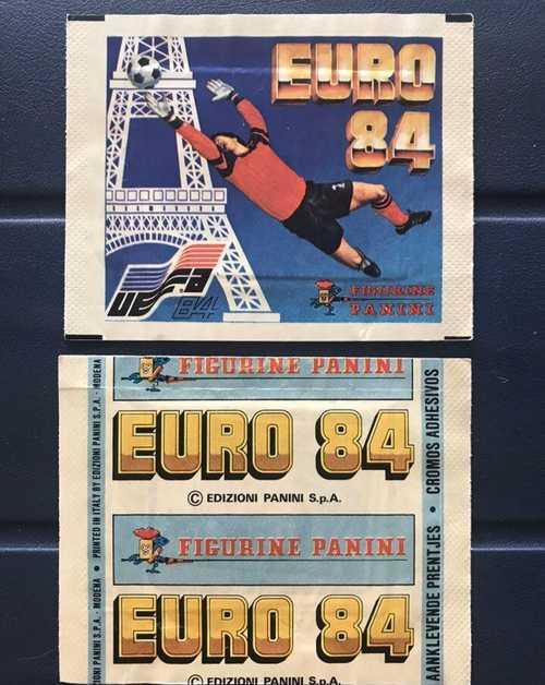 Пакетик Panini Евро 1984 (Панини Евро 1984)