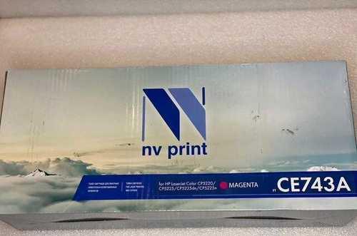 Совмест. картридж Nv print CE743A for HP magenta