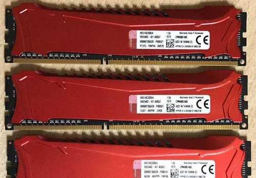 DDR3: Kingston HyperX - 16Gb