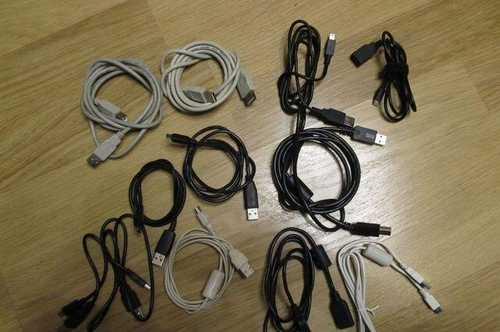 USB кабели разные