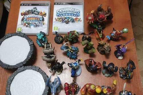 Skylanders sony ps3 2 портала 22 фигурки