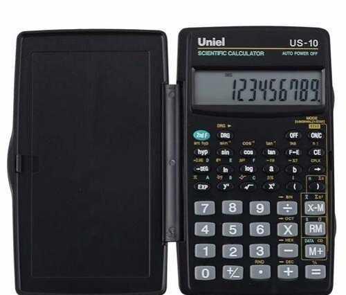 Калькулятор инженерный 8+2 разрядов Uniel US-10