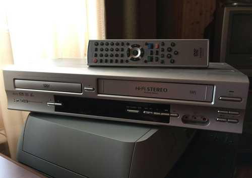 DVD + VCR в одном корпусе hitachi DV-PV3A