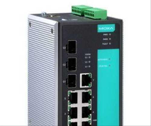 Moxa EDS-510A-3SFP-T