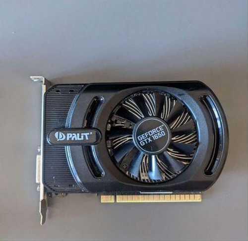 Видеокарта GTX 1650