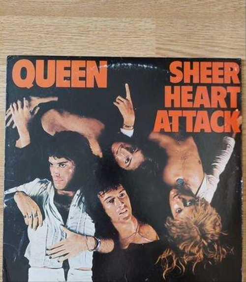 Queen "sheer heart attack" пластинка LP