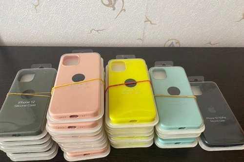 Чехол на iPhone 12/12 Pro (Silicon Case) оптом