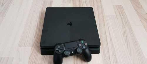 PS4 Slim 1тб + 59 игр