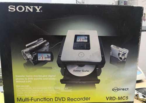 Двд рекодер Sony vrd-mc5