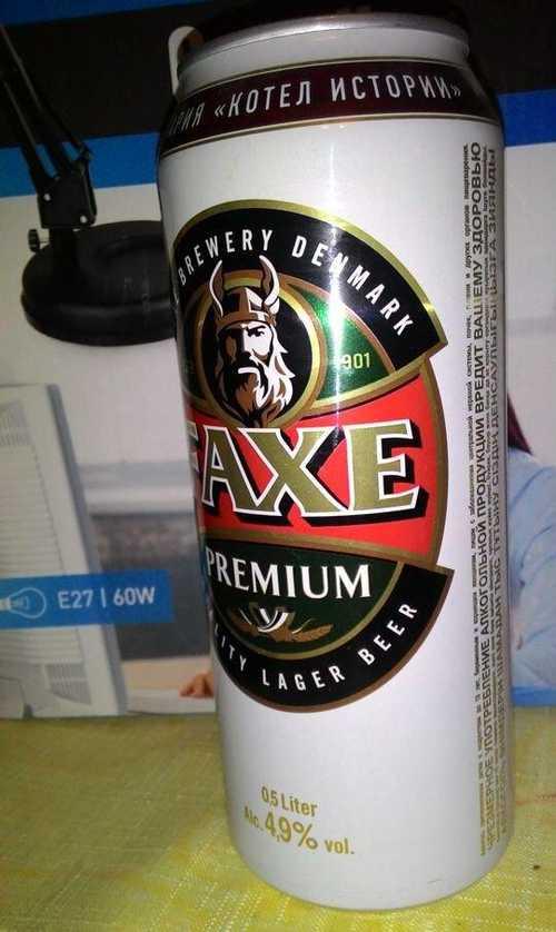Пивная банка Faxe Ария