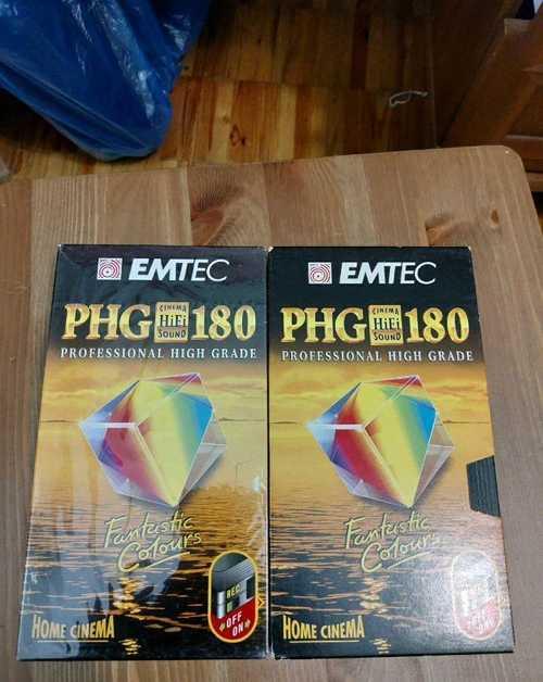 Видеокассета VHS Emtec(Basf) PHG180-1шт