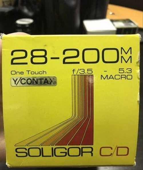 Soligor 28-200 mm f/ 3.5-5.3 C/D Macro