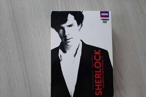 DVD диск с сериалом Шерлок Холмс на немецком, англ