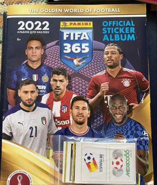 Альбом fifa 365 2021-2022 panini