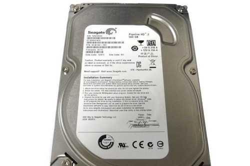 HDD 3.5" Seagate 500gb