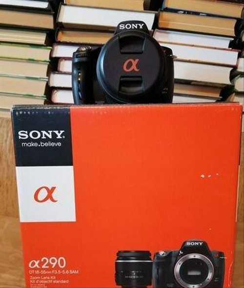 Зеркальный фотоаппарат Sony Alpha dslr-A290 Kit