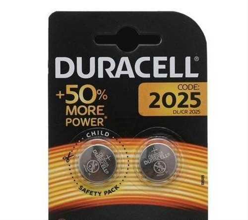 Duracell Батарейка 2025 2шт