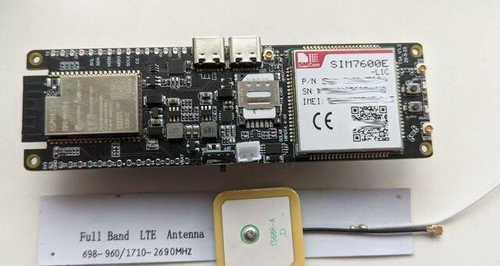 Arduino микроконтроллер ESP32 Lilygo SIM7600E-L1C