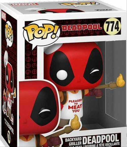 Фигурка Funko Deadpool 30th Anniversary Backyard Griller Deadpool