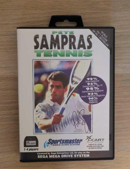 Картридж Pete Sampras Tennis Sega Сега Оригинал