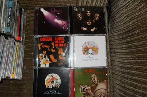 CD Queen,David Bowie,Elvis Presley,Yello, The Cure