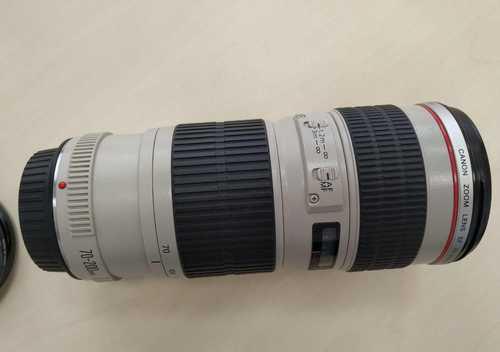 Объектив Canon EF 70-200 mm f/4L USM, без стабилиз