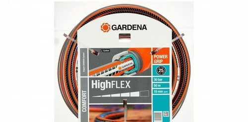 Шланг Gardena Highflex 3/4" 18085 + (комплект)
