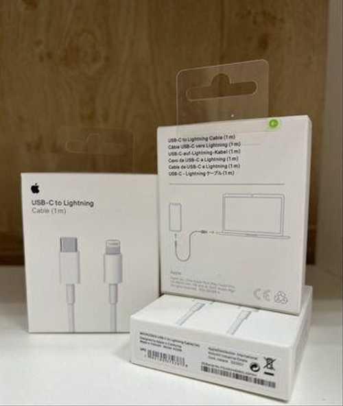 Кабель Apple USB Type-C Lightning