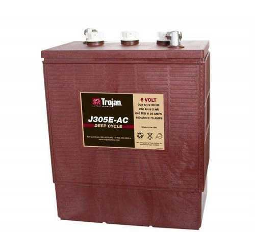 Аккумулятор тяговый Trojan J305E-AC (6В 305 Ач)
