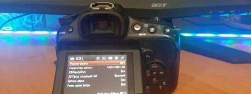 Камера Sony Alpha a58 +2обьектива+штатив