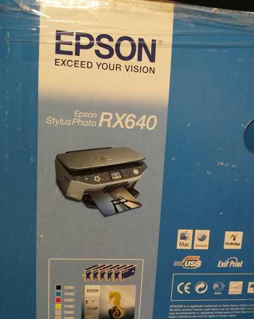 Продам принтер epson Stylus Photo RX 640